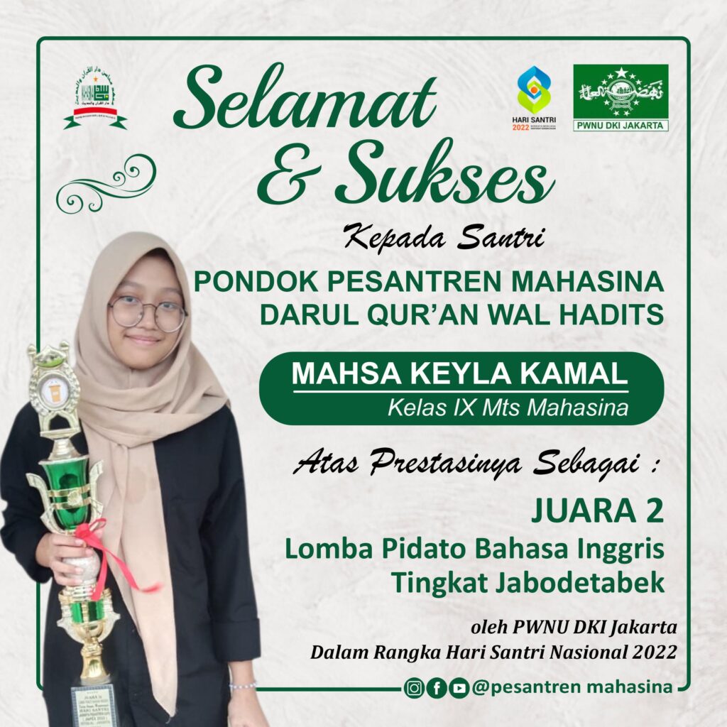 Home - Pondok Pesantren Mahasina Darul Qur'an Wal Hadits